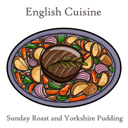 Sunday roast Vector Images & Graphics for Commercial Use | VectorStock