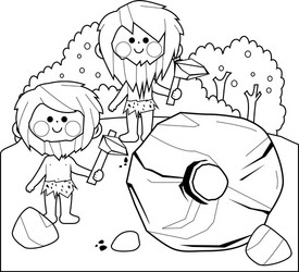 Caveman Wheel Vector Images (over 180)