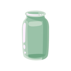 Empty jar cartoon Royalty Free Vector Image - VectorStock