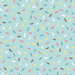 Seamless pattern with many decorative sprinkles Vector Image
