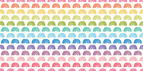 Cute Rainbow Border Vector Images (over 1,000)
