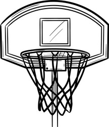 Basketball Hoop Outline Vector Images (over 2,400)