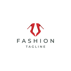 High heels only hand drawn lettering isolated Vector Image