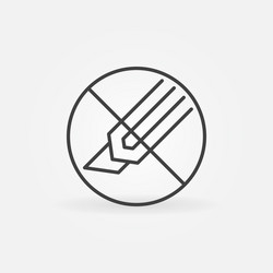 Do not Cut Symbol Vector Images (over 1,500)