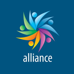 Alliance logo Royalty Free Vector Image - VectorStock
