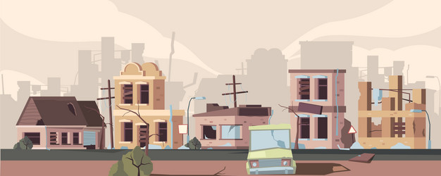 Apocalypse City Vector Images (over 980)