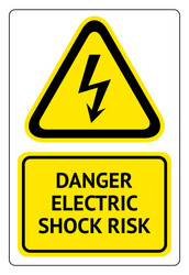 Electrical Safety Signs Poster