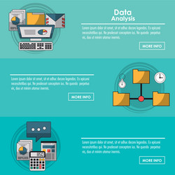 Data Analysis Flyers Vector Images (over 1,200)