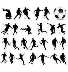 Football players Royalty Free Vector Image - VectorStock