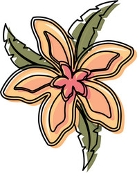 Salmon Flowers Vector Images (over 540)