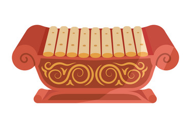 Gamelan reyong Royalty Free Vector Image - VectorStock