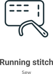 Running Stitch Vector Images (over 670)