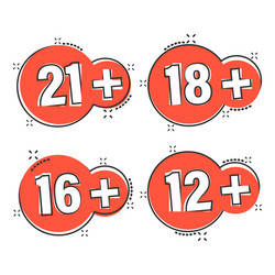 Number 18 Cartoon Vector Images (over 100)