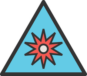 Optical radiation Royalty Free Vector Image - VectorStock