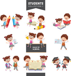 Students Royalty Free Vector Image - VectorStock