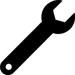 Spanner Symbol Wrench Vector Images (over 46,000)