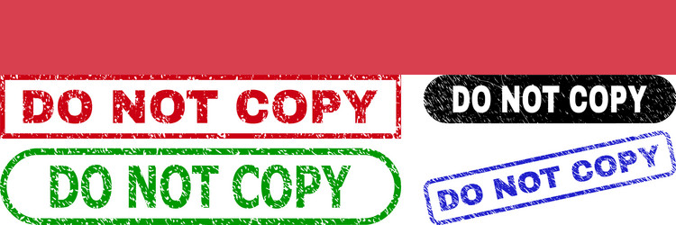 Do not Copy Vector Images (over 170)