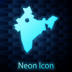 Map India Glowing Vector Images (over 110)