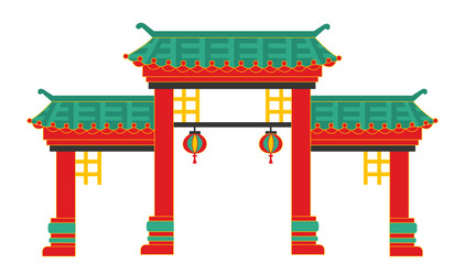 Chinese Gate Vector Images (over 5,400)