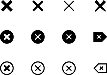 X Vector Images (over 100,000)