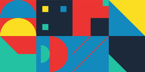 Abstract repetitive pattern design Royalty Free Vector Image