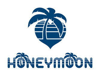 Happy Honeymoon Font Vector Images (90)