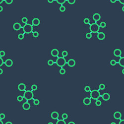 Pop art mind map infographic icon isolated Vector Image