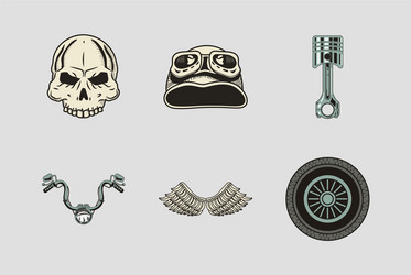 Biker Patches Vector Images (over 2,100)