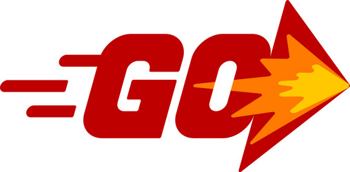 Press start lettering element monochrome Vector Image