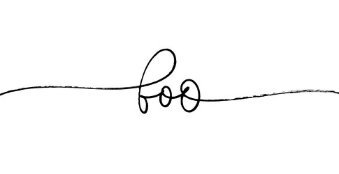 Boo hand drawn lettering Royalty Free Vector Image