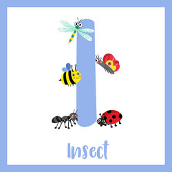 Letter I Insect Vector Images (84)
