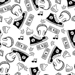 Lettering Gangster Doodle Vector Images (50)