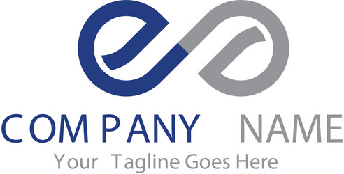 Letter gc logo design concept template Royalty Free Vector