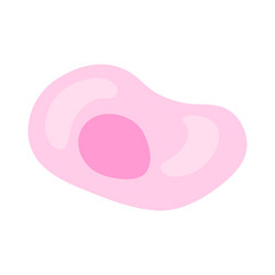 Human stem cell icon for medical design Royalty Free Vector