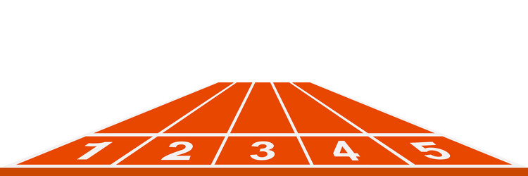 Track And Field Lanes Clip Art