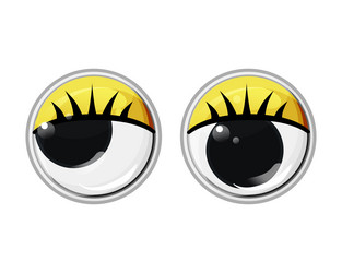 Eyes Looking Left Clipart
