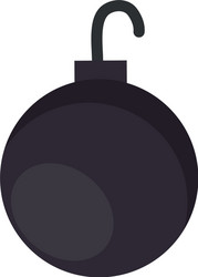 Shackle ball isolated icon Royalty Free Vector Image