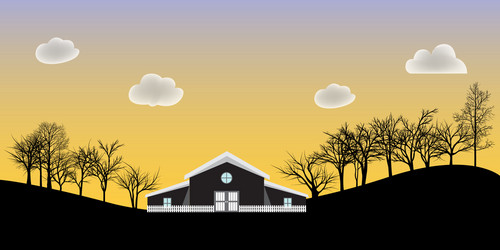 Village Scenery Vector Images (over 10,000)