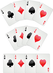 4 Aces Vector Images (over 5,500)