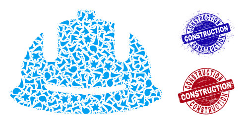 Helmet Watermark Construction Vector Images (over 120)