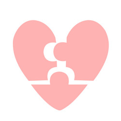Red heart game icon symbol of a health Royalty Free Vector