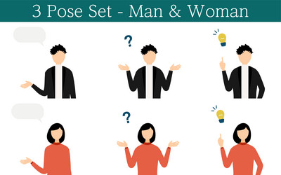 Questioning Person Vector Images (over 22,000)