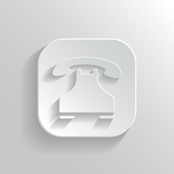 Phone Icon White Vector Images (over 660,000)