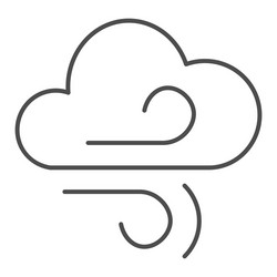 Wind speed increase and decrease icon Royalty Free Vector