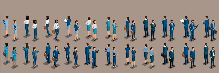 Friend hug rear view people together teamwork Vector Image