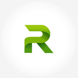 Green Eco Letter R Vector Images (over 540)