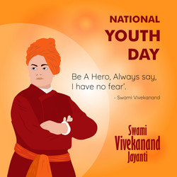 Swami Vivekananda Birthday Vector Images (47)