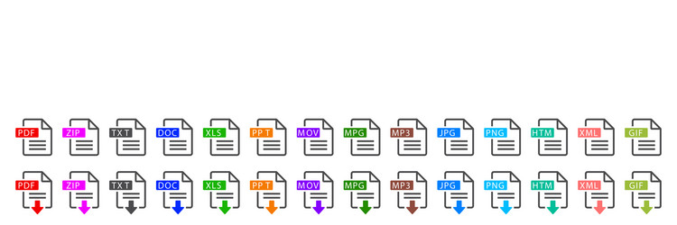File icon paper symbol Royalty Free Vector Image