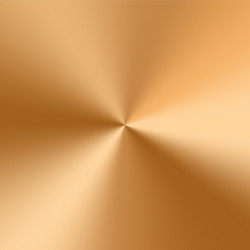Golden radial gradient with scratches metallic Vector Image