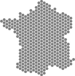 Map Hexagon France Vector Images (over 100)